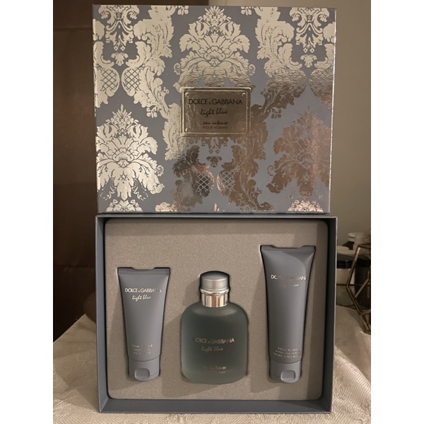 [พร้อมส่ง-ของแท้] DOLCE & GABBANA Light Blue Eau Intense Pour Homme ...