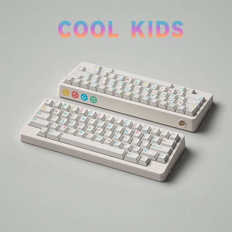 Fast Shipping/cool kids Keycaps /Dye Sub /cherry profile /pbt fabric ...