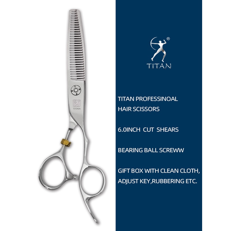 กรรไกรตัดผม Titan W ACRM series มือขวา ขนาด 6 นิ้ว | Shopee Thailand