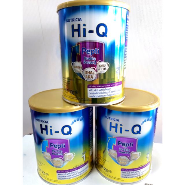 HiQ pepti 900g x 3 กระป๋อง exp 06/2021 | Shopee Thailand