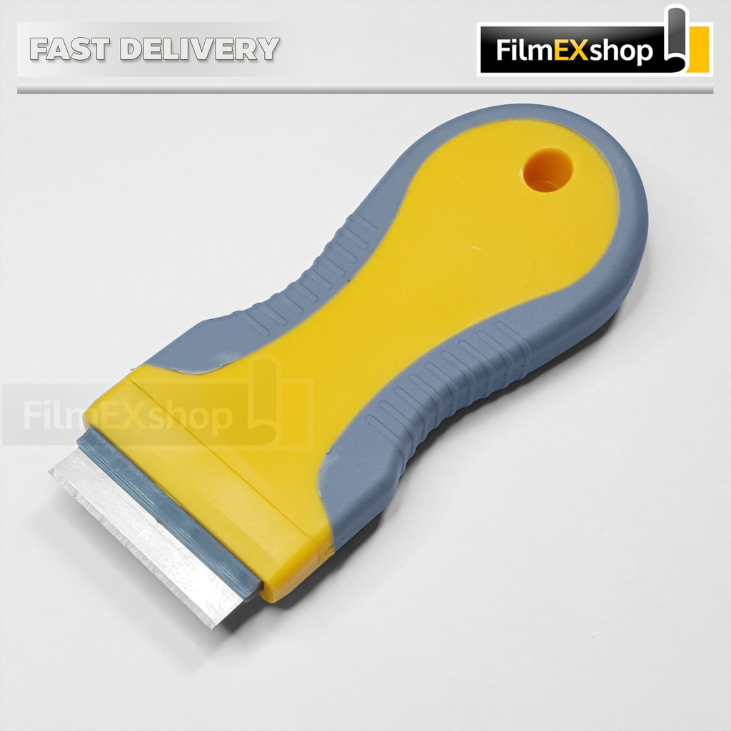 มีดขูดทำความสะอาดกระจก มีดขูดสี มีดขูดลอกฟิล์ม คัตเตอร์ขูดสี เครื่องมือติดฟิล์ม Scraper SCR-40 ...