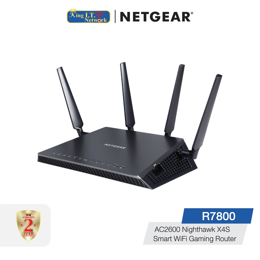 NETGEAR (R7800) AC2600 Nighthawk X4S Smart Wi-Fi Router | Shopee Thailand