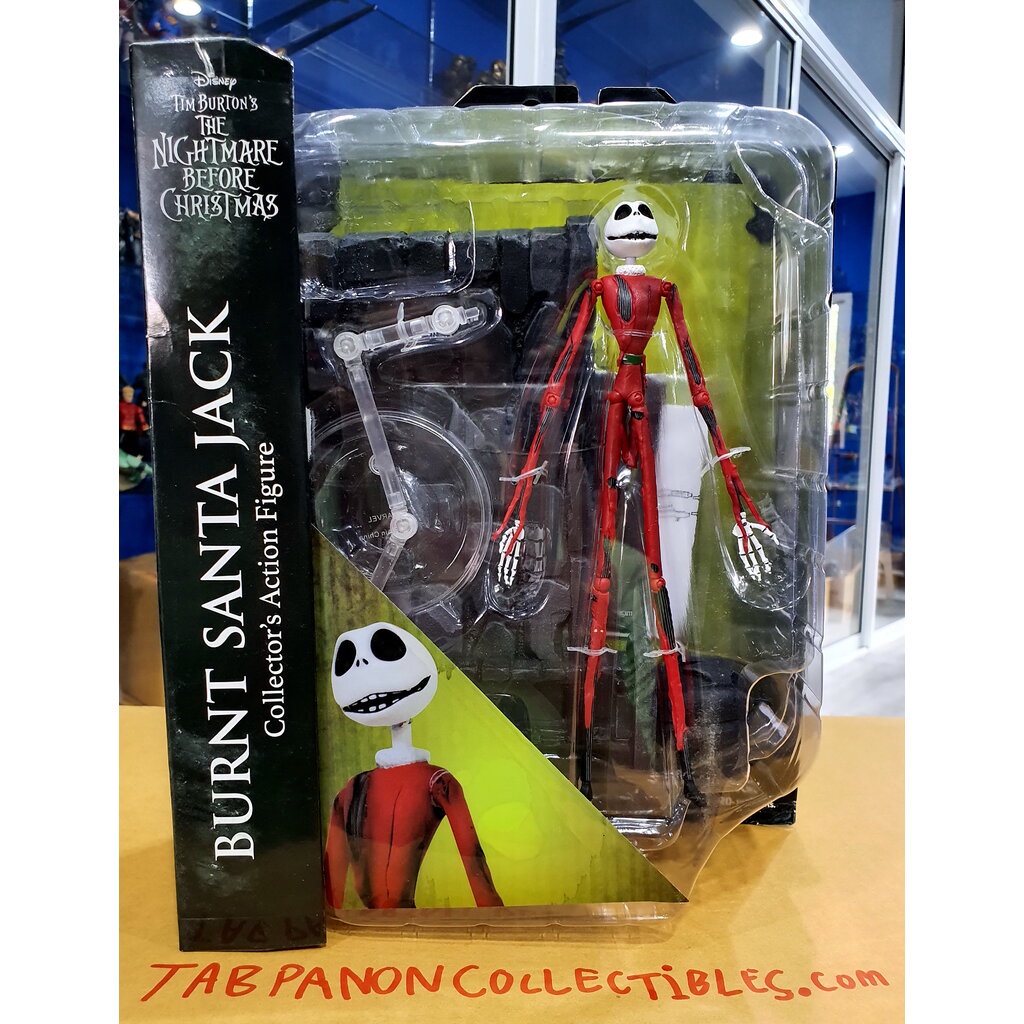 [20.03] DST Nightmare Before Christmas Select Series 8 Burnt Santa Jack ...