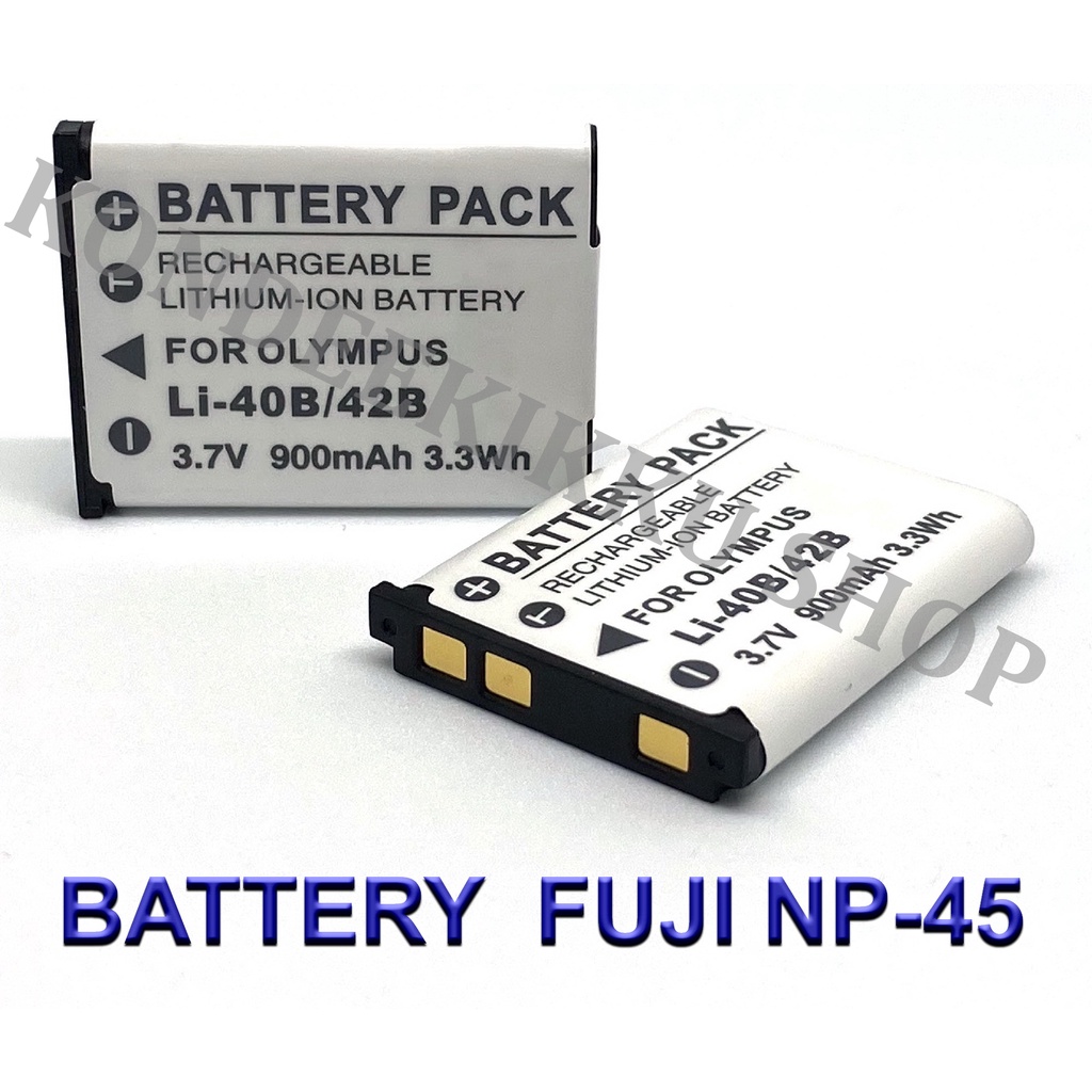 FNP45 / NP45 / NP-45 / NP-45A / NP-45S Battery And Charger For Fujifilm ...