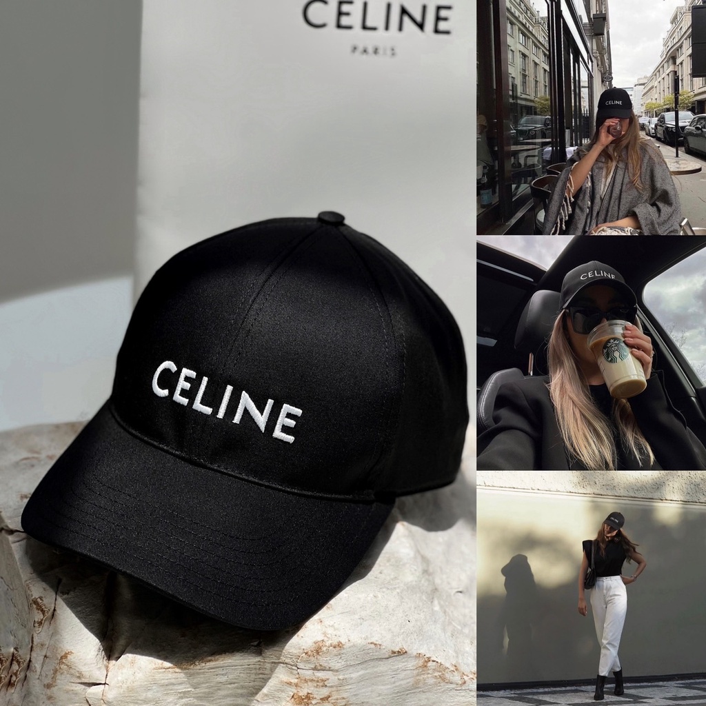 CELINE Cap ของแท้ 100% [ส่งฟรี] | Shopee Thailand