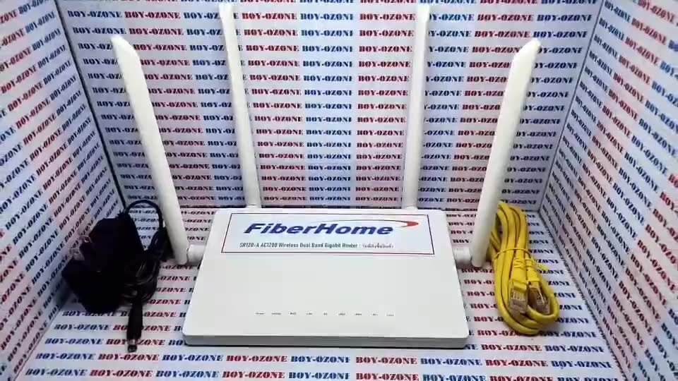 FIBERHOME SR120-A AC1200 Wireless Dual Band Gigabit Router | Shopee ...