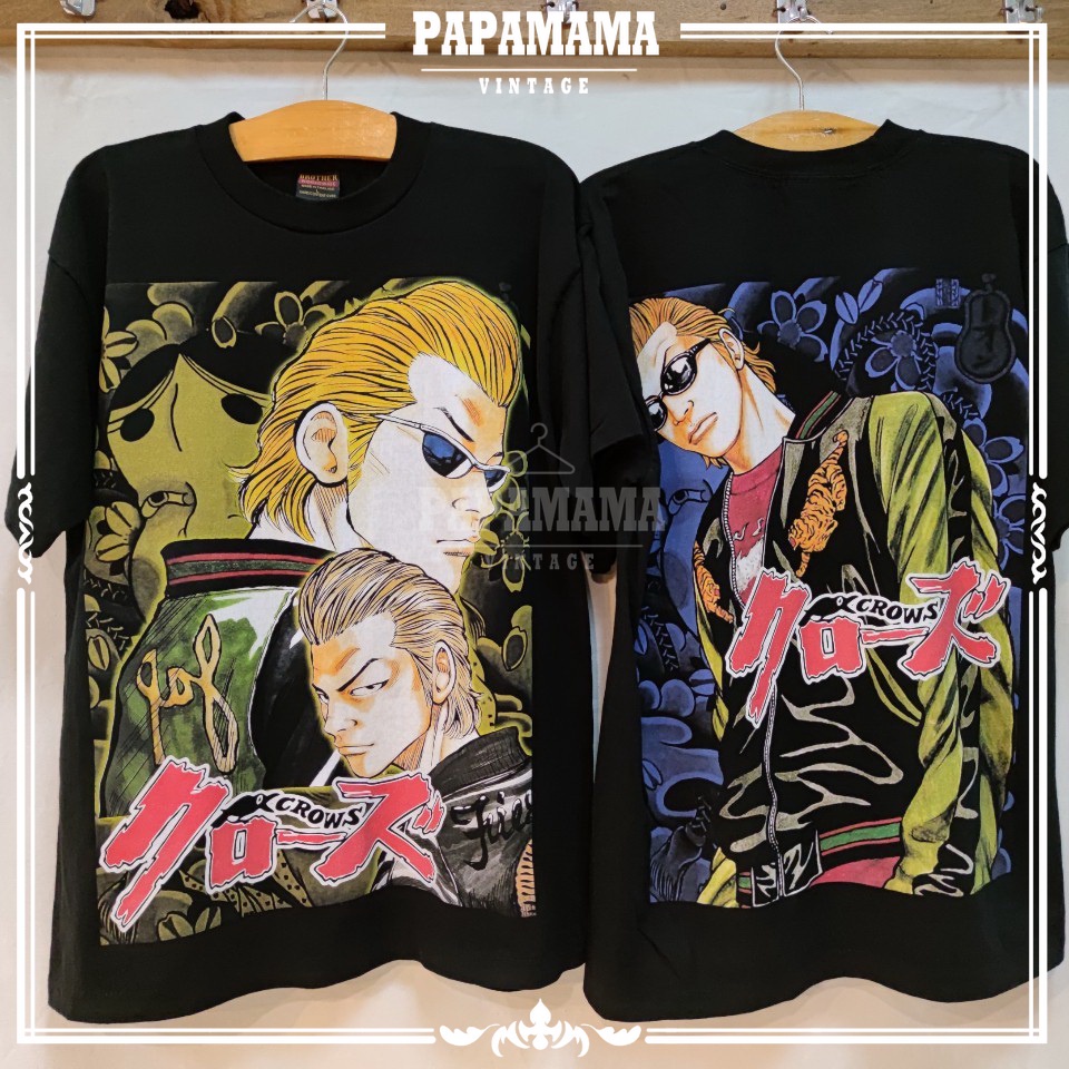 [ Crows ] BOYA HARUMICHI เรียกข้าว่าอีกา โบยะ ฮารุมิจิ เสื้อการ์ตูน OVP ...