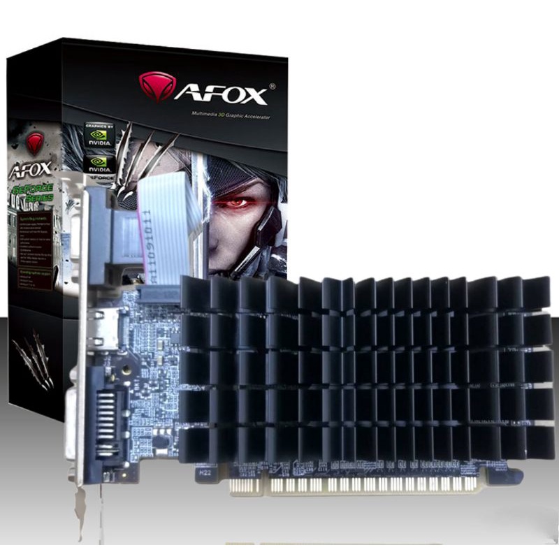 VGA(การ์ดจอ) AFox GeForce G210 (1GB DDR3 / 64-bit LP) | Shopee Thailand
