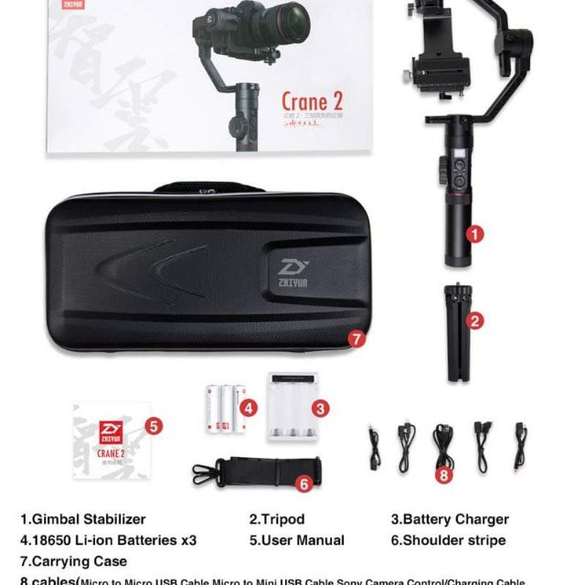 Zhiyun Crane2 สินค้าหิ้วจากจีน | Shopee Thailand