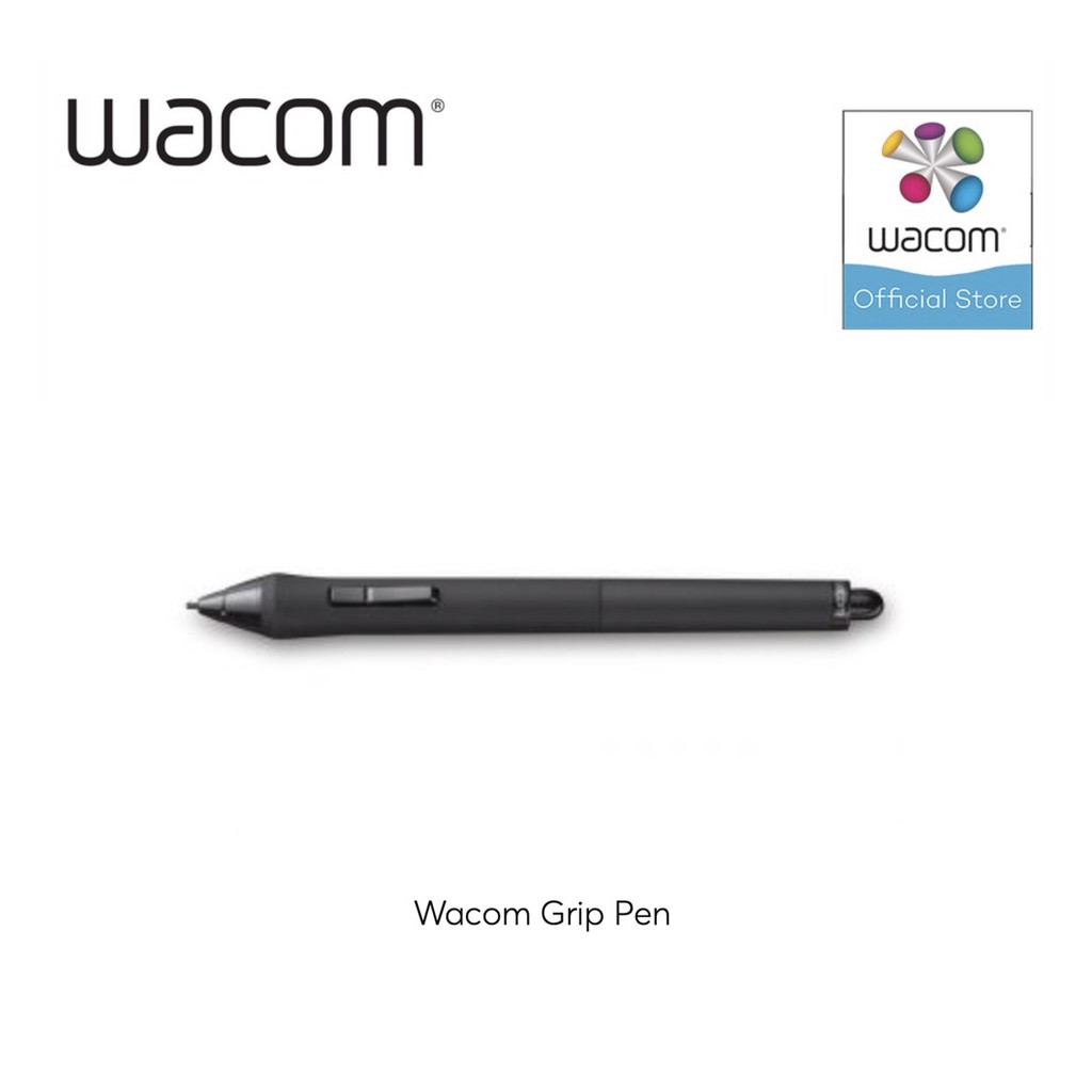 Wacom Grip Pen (KP-501E) เมาส์ปากกาสำหรับ Intuos4/5/Pro, Cintiq, Cintiq Companion | Shopee Thailand