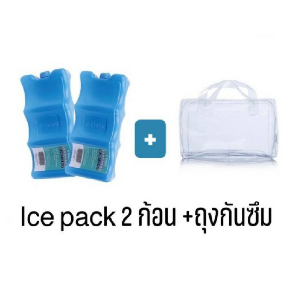 V-Coool Ice Pack ก้อนน้ำแข็งเทียม เก็บความเย็น | Shopee Thailand