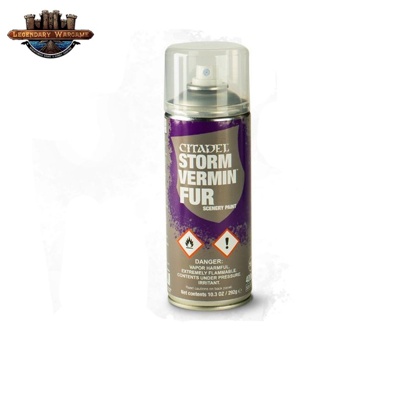 [พร้อมส่ง] Citadel : SPRAY: STORM VERMIN FUR (400ML) สีสเปรย์สำหรับทำสี ...