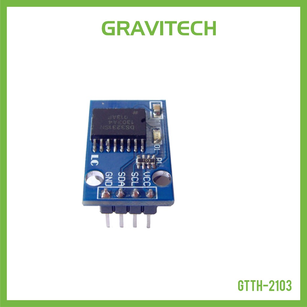 [Gravitechthai]I2C High Precision Real Time Clock RTC Module - DS3231 ...