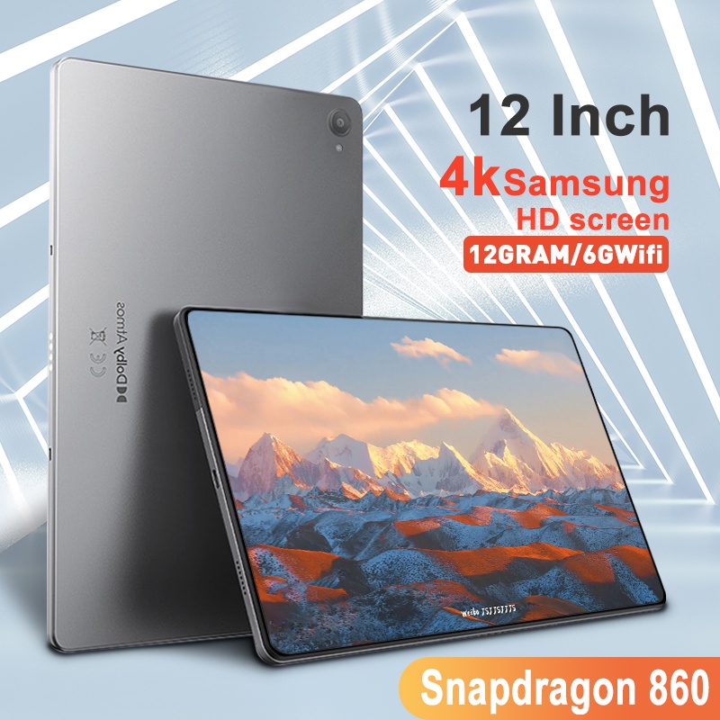 Global Version Snapdragon 860 Octa-core 12GB RAM+512GB ROM Tablet ...