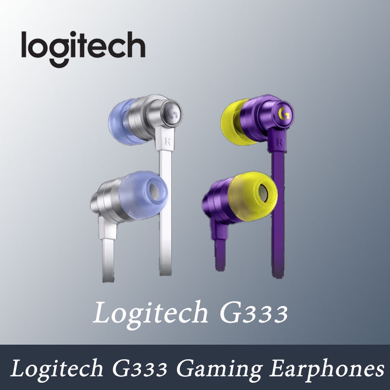(ของแท้) Logitech G333 Gaming Earphones หูฟังเกมมิ่ง In-Ear การเชื่อม ...