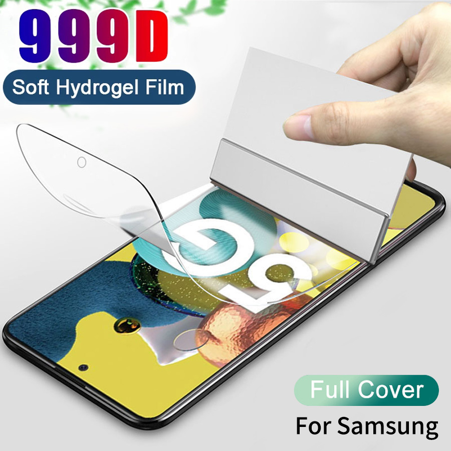 Full Screen Hydrogel Film Samsung Galaxy Note 20 S20 S21 Ultra S20 FE ...