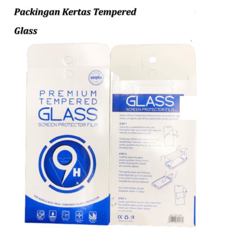 กระจกนิรภัย/แพ็ค / ANTI-Scratch/TEMPERED GLASS Paper ขายส่ง | Shopee ...