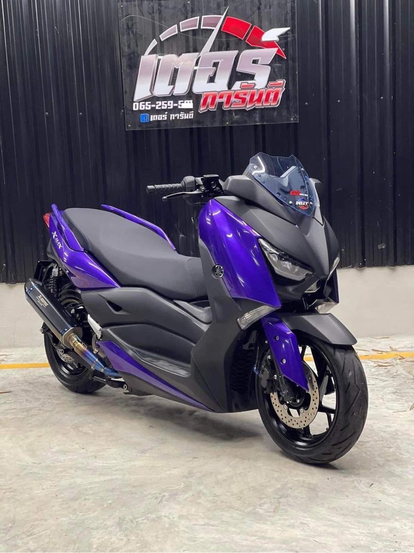 Xmax V1 250 ค้างคาวกระจก,hitam,hijau,biru,clear,thailook | Shopee Thailand