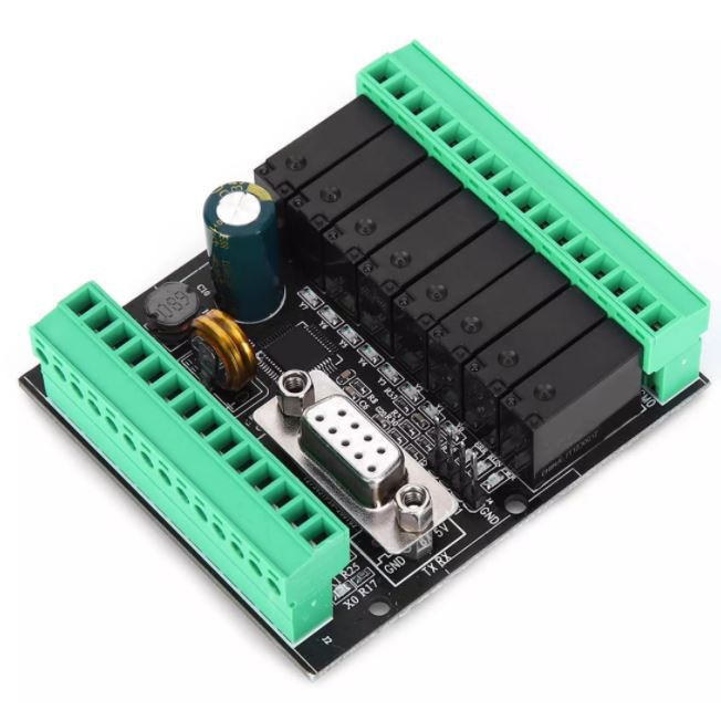 Th บอร์ดการเขียนโปรแกรม PLC Mitsubishi FX3U FX1N FX2N 20MR 20MT 14MR ...