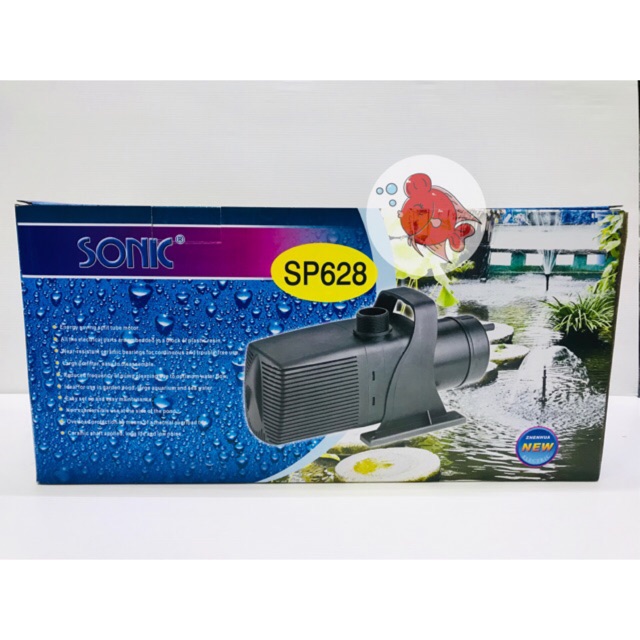 ปั๊มน้ำ โซนิค Sonic SP 628 แรงดัน 28,000ลิตร:ชม. ระยะทาง 7.6ม. กำลังไฟ 400วัตต์ | Shopee Thailand