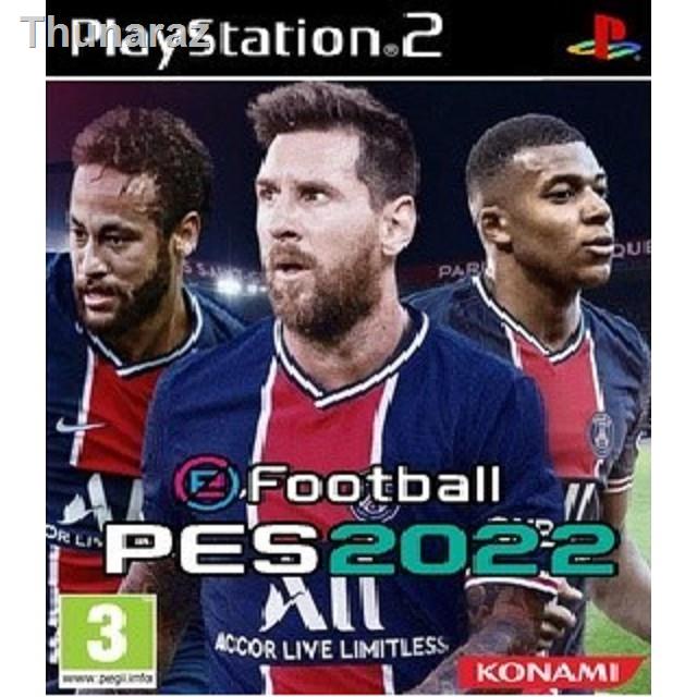 แผ่นเกมส์ PS2 PES 2022 อัพเดทล่าสุด ภาษาอังกฤษ | Shopee Thailand