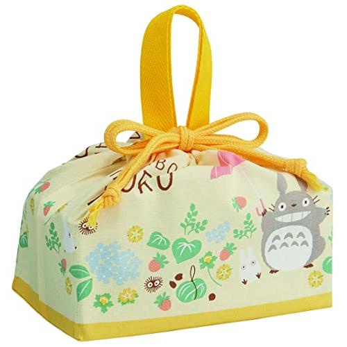 Skater KB7-A Children s lunch box Drawstring bag with gusset Totoro Sanpo Michi Made in Japan ...