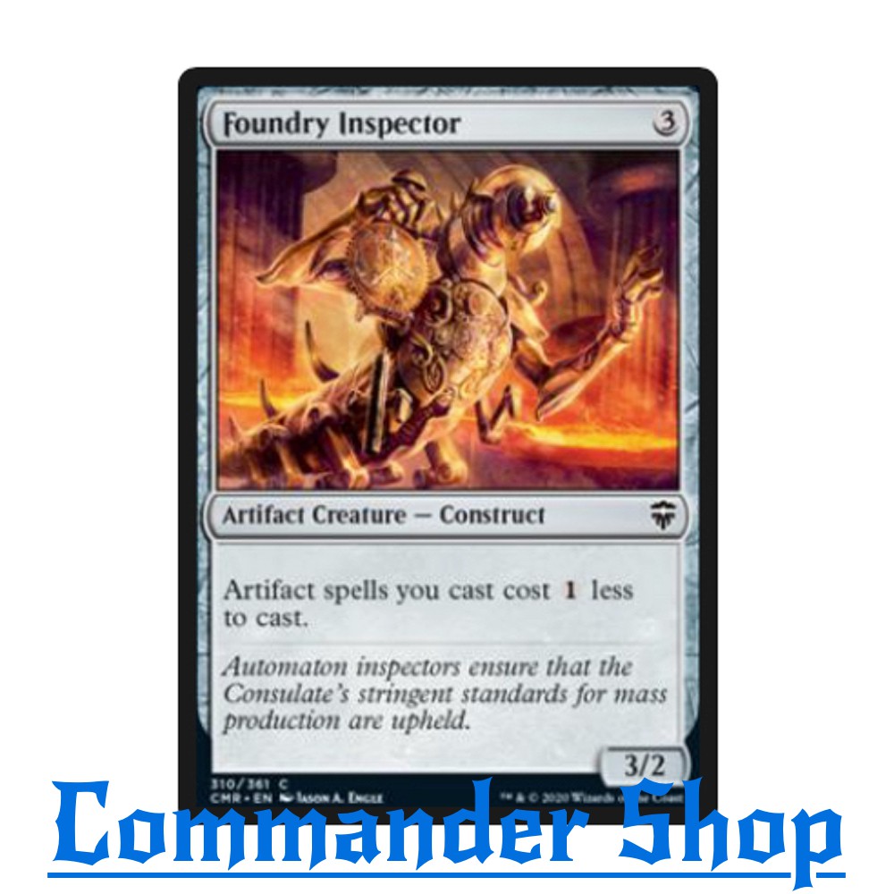 Foundry Inspector (Artifact Creature - Construct) Colorless การ์ด Magic ...