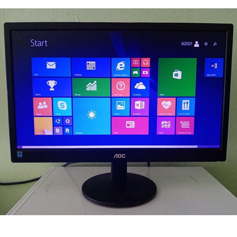 จอคอม AOC LED รุ่น E970Sw 18.5 นิ้ว | Shopee Thailand