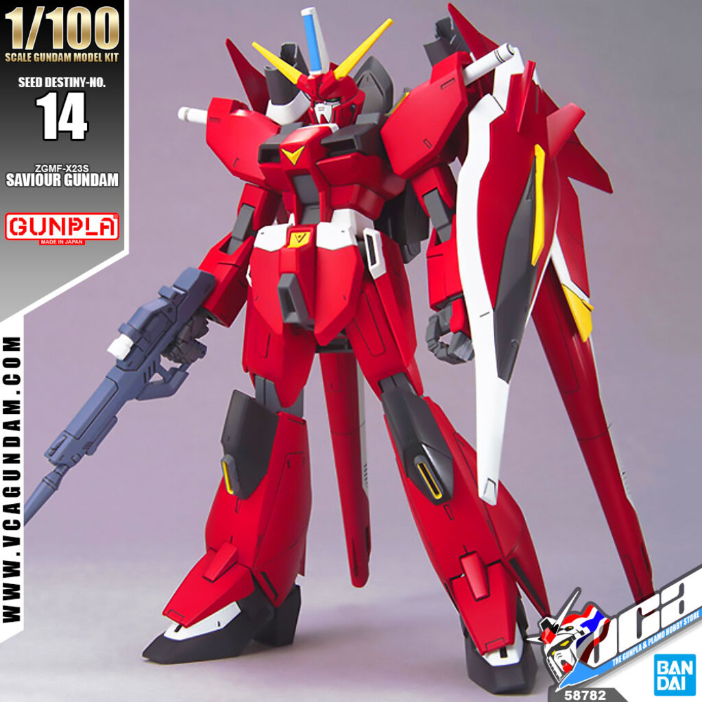 BANDAI GUNPLA 1/100 SAVIOUR GUNDAM กันดั้ม กันพลา VCA GUNDAM | Shopee ...