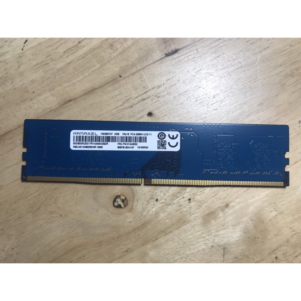 RAM DDR4 (2666MHz) 4GB 4Chip | Shopee Thailand
