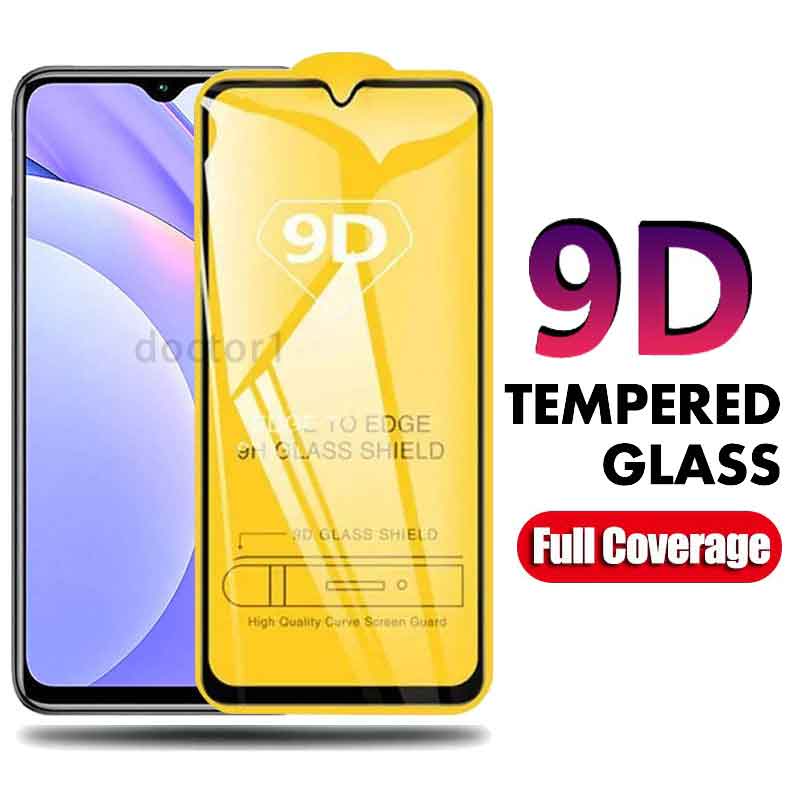 ฟิล์มกระจก 9D แบบเต็มจอใส สำหรับ Redmi Turbo 4 A4 A3 14C 14R 13 13C 12 10 10A 9T Note 10 10S 9 ...
