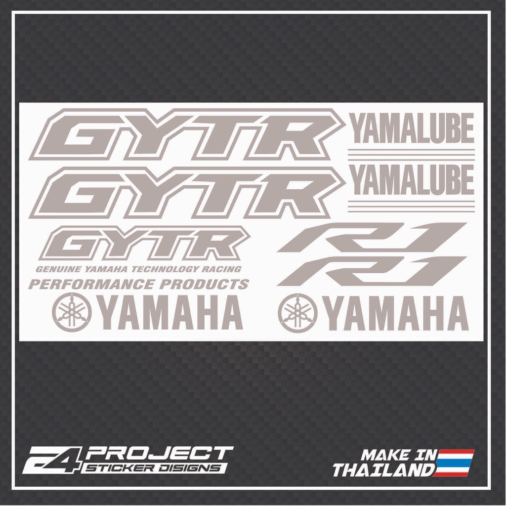สติ๊กเกอร์ GYTR YAMAHA R1 Set | Shopee Thailand