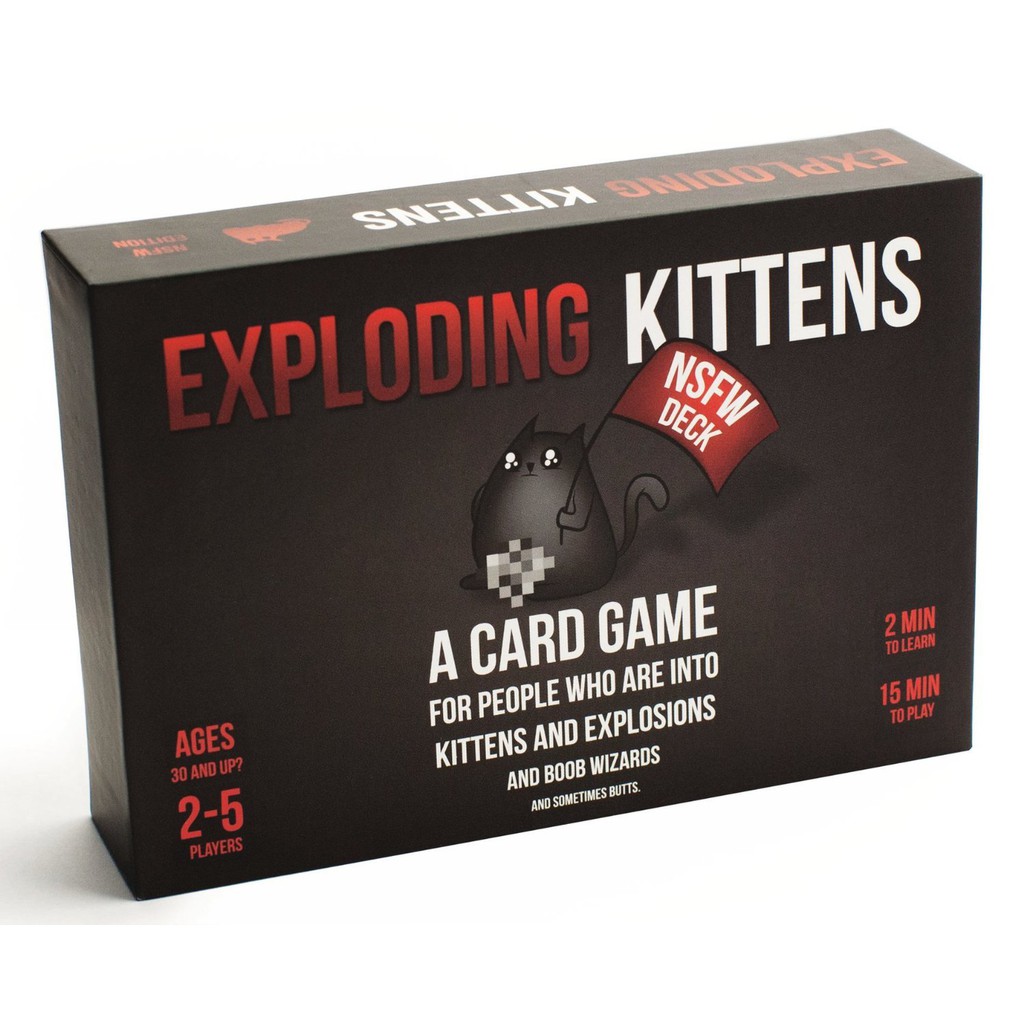 Exploding / Imploding / Streaking / Barking Zombie Good Evil Salmon Kittens Board game - บอร์ด ...