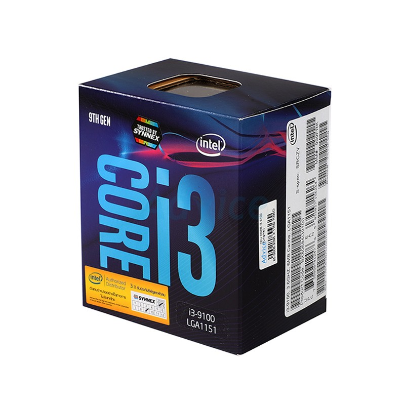 CPU INTEL CORE I3 - 9100 LGA 1151V2 (ORIGINAL) | Shopee Thailand