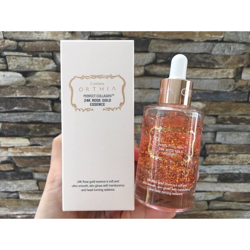 Coreana ORTHIA Rose Gold Essence | Shopee Thailand