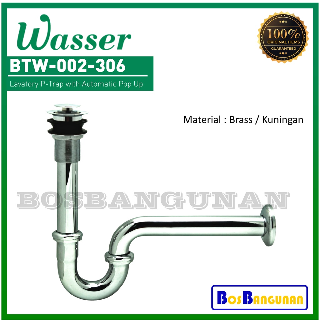Afu + WASSER อ่างล้างจานบีบ Gooseneck Siphon BTW002-306 / TOTO WASSER ...