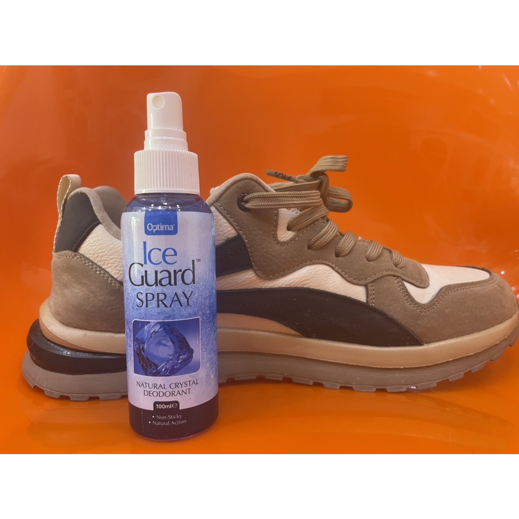 สเปรย์ระงับกลิ่นเท้ากลิ่นอับoptima ice guard spray 100ml | Shopee Thailand