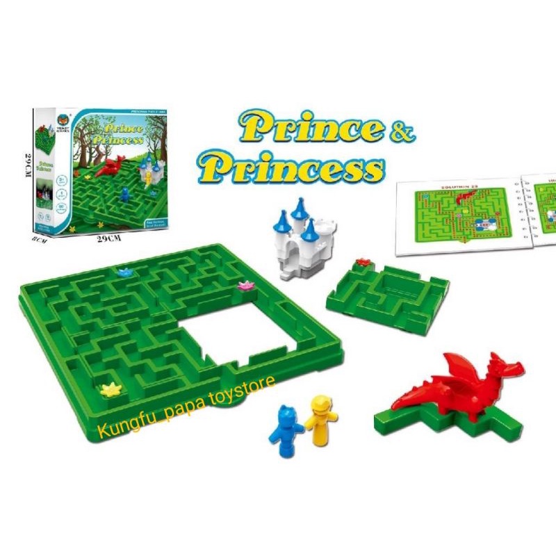 Prince & Princess Puzzle Game เกมส์ปราสาทมังกร | Shopee Thailand
