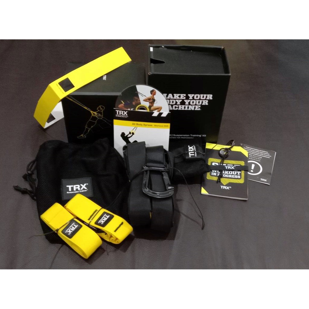 TRX Training – Suspension Trainer Basic Kit + Door Anchor, Complete ...