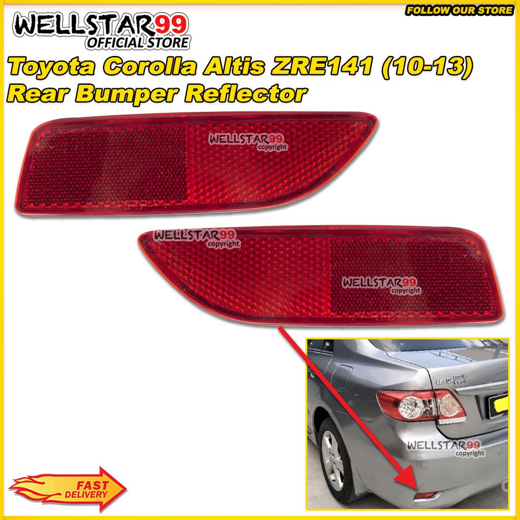 Toyota Corolla Altis 2010 2011 2012 2013 แผ่นสะท้อนแสงกันชนหลัง ZRE141 ...