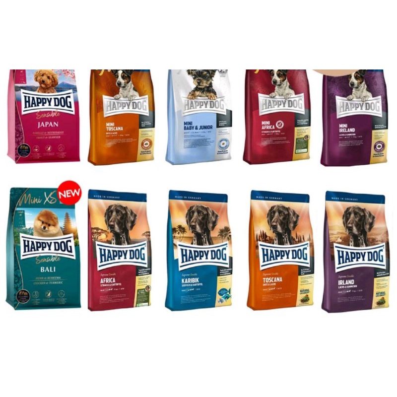 Happy Dog อาหารเม็ดสุนัข ขนาด 4kg | Shopee Thailand