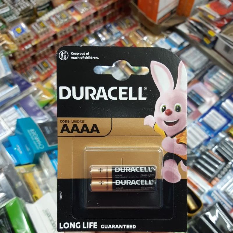 (แพคเกจ EU) ถ่าน Duracell AAAA (E96) อัลคาไลน์ 1.5V แพค2ก้อน ของใหม่ ...