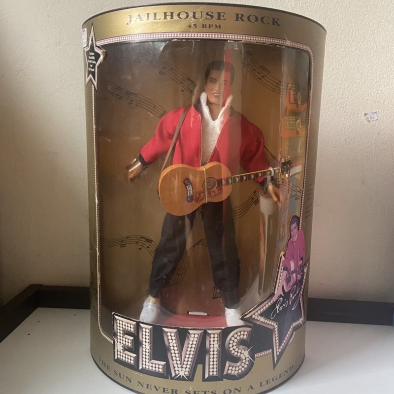 Barbie เอลวิส Elvis Presley Jailhouse Rock doll figure Hasbro 12 ...