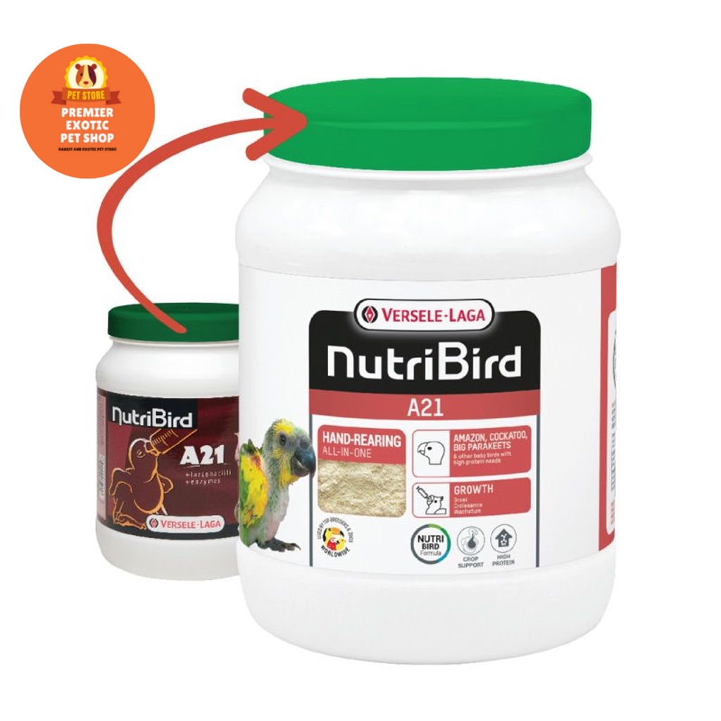 Nutribird อาหารนกลูกป้อนสูตรนกทั่วไป Nutribird A21 (Bird) ขนาด 100 g ...