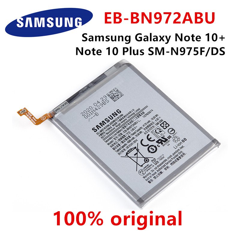 SAMSUNG 100% Orginal EB-BN972ABU 4300mAh Battery For Samsung Galaxy ...