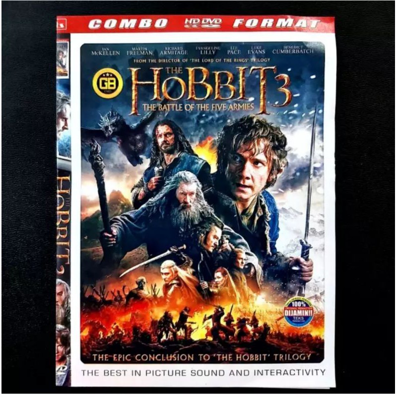 The Hobbit Chapter 3 Video Cassette ภาพยนตร์แอ็คชั่นภาพยนตร์คําบรรยาย ...