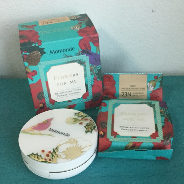 Mamonde Brightening Cover Powder Cushion SPF 50+/PA+++ | Shopee Thailand
