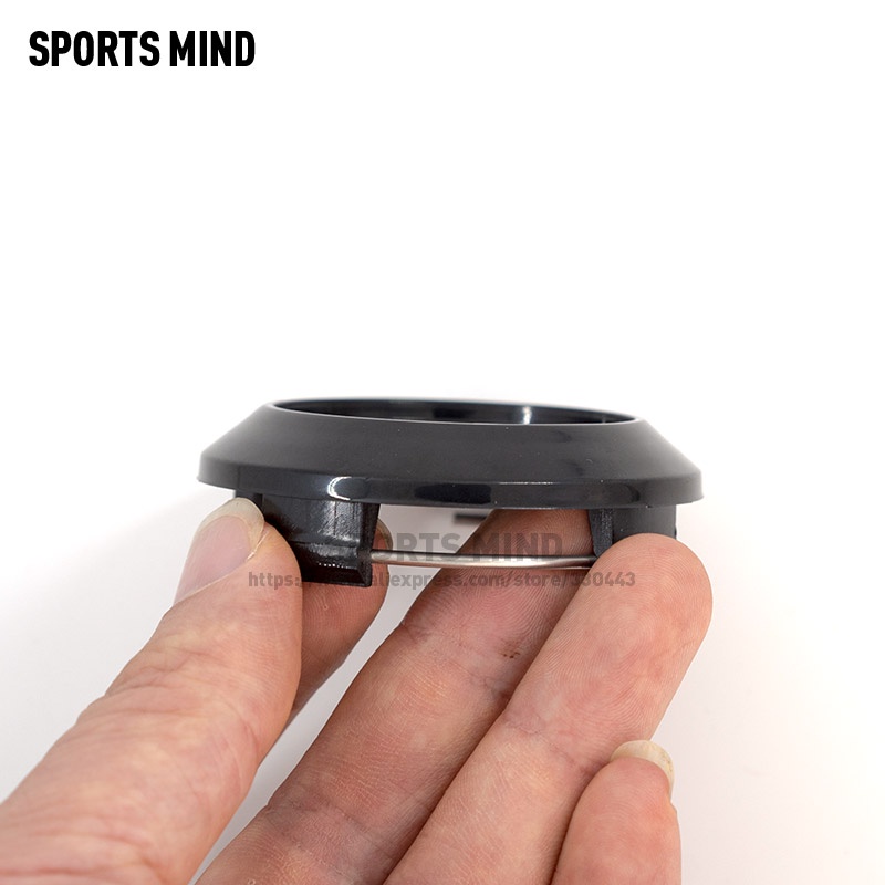 4 ชิ้น/ล็อต 64 มม.Universal Auto Car Wheel Center Hub Cap Dust Caps รถ ...