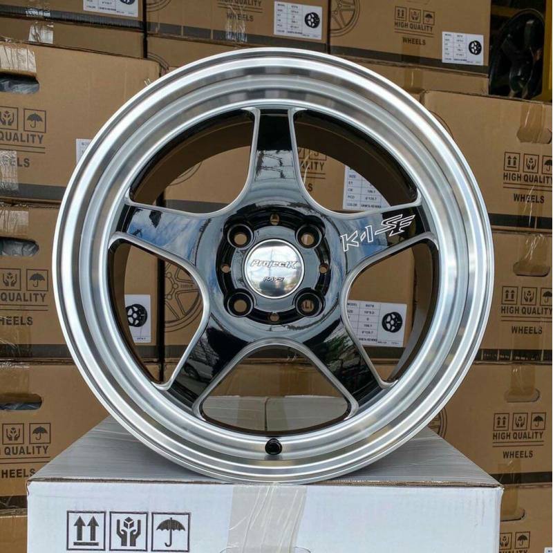 ล้อแม็กใหม่ K1-SF - ขอบ15 งานกล่องขาว (15 x 4รู100) - หน้ากว้าง 7 x 7 ET35 | Shopee Thailand