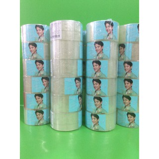 เทปใส OPP [NUVO] ขนาด 2 นิ้ว ขนาด 45y-100y (6ม้วน/แพ็ค) | Shopee Thailand